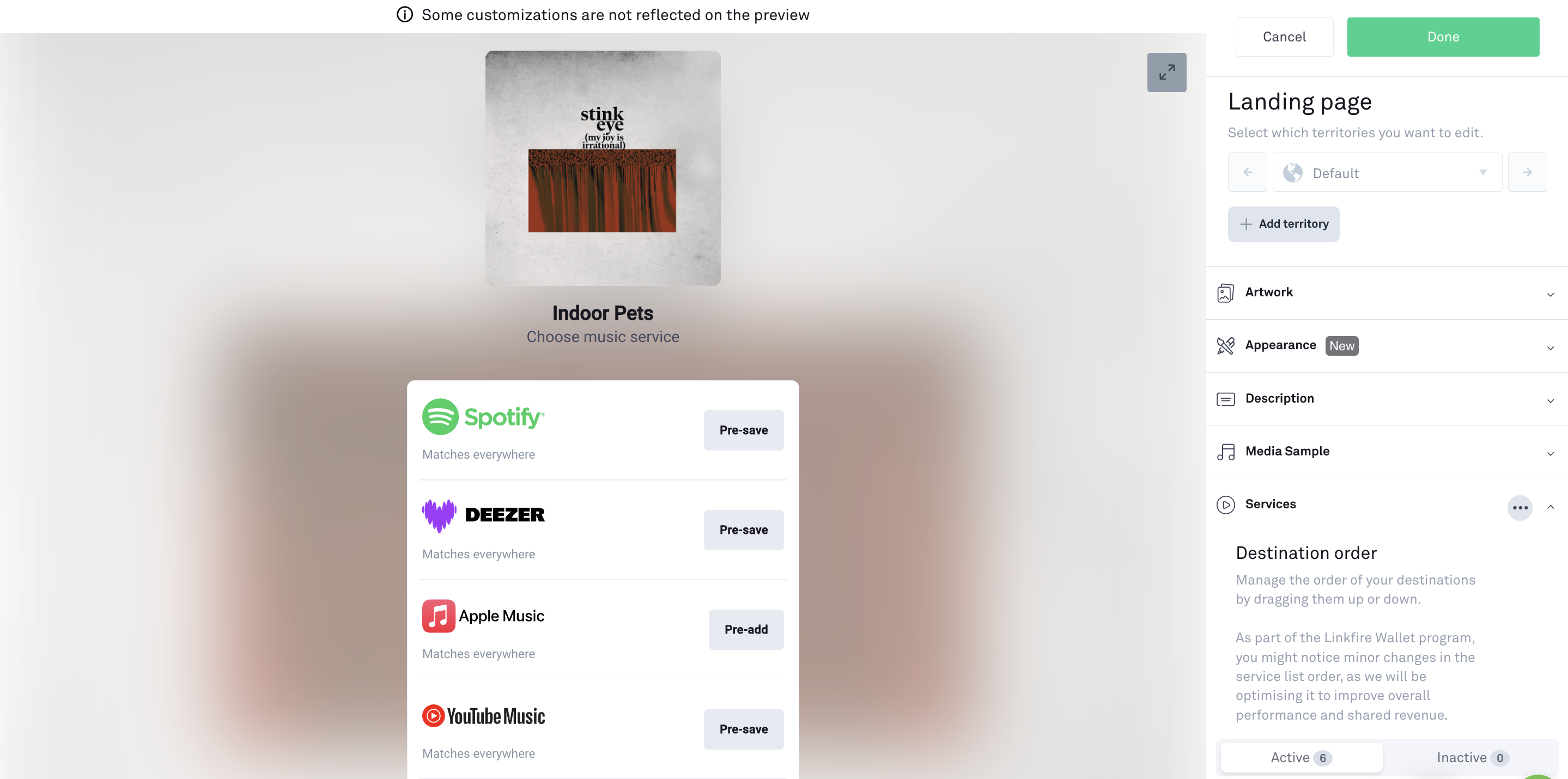 Creating Pre-release Links – Help Center