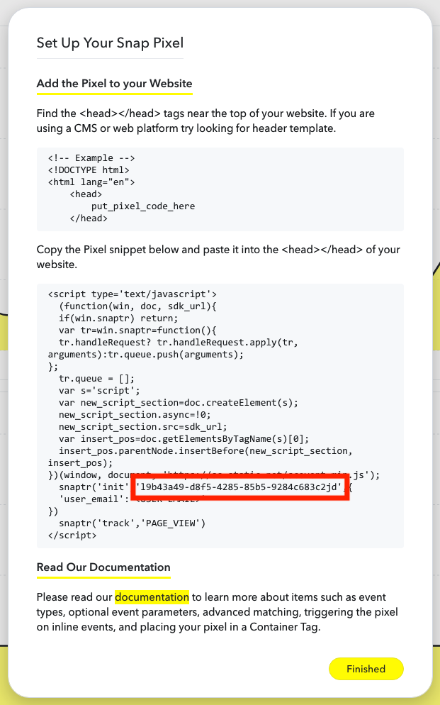 Snapchat: Use Snap Pixel with Linkfire – Help Center