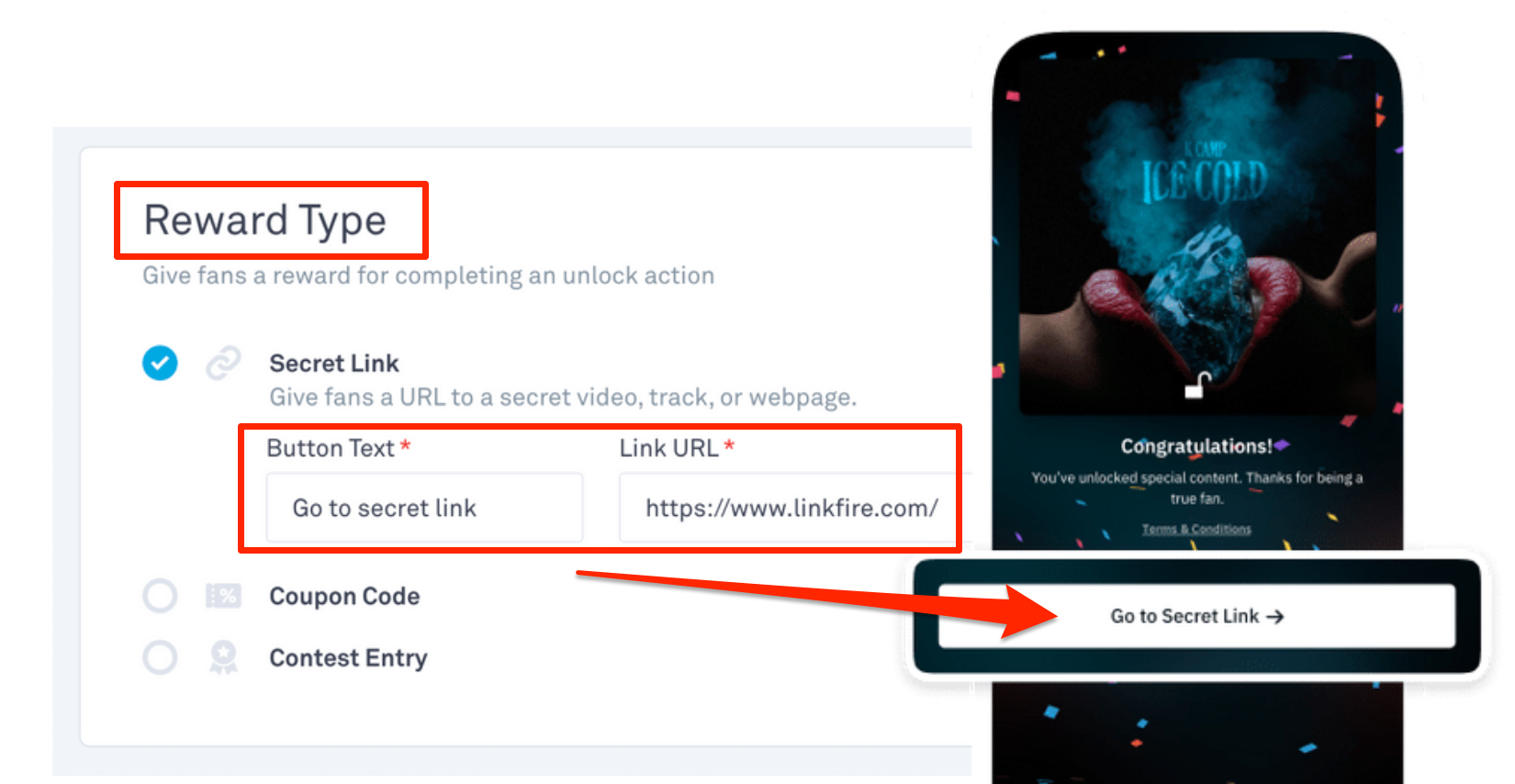 How to create a reward link – Help Center
