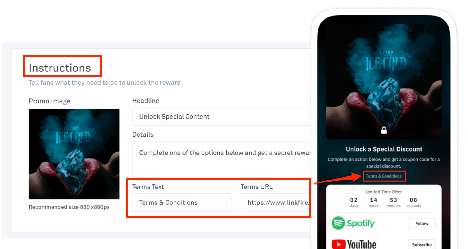 How to create a reward link – Help Center